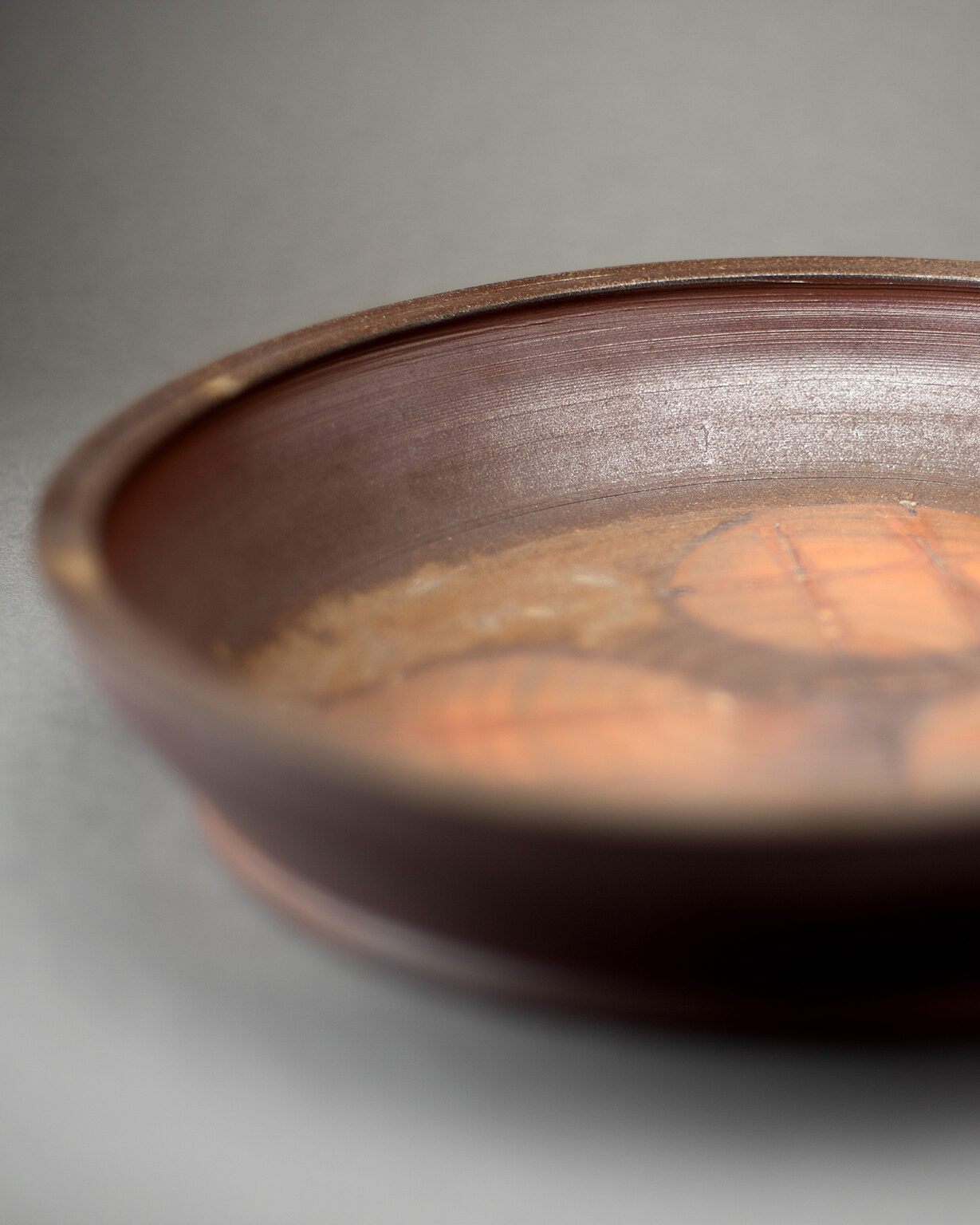 Bizen Bowl with a circular pattern | Ceramic | Kogei Art KYOTO